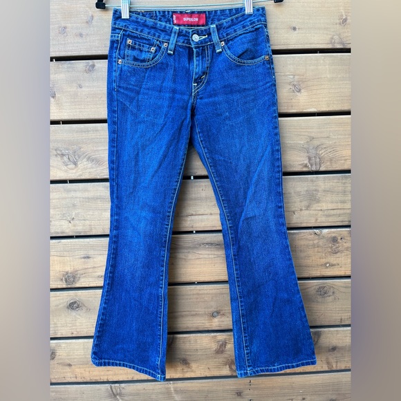Levi's | Jeans | Vintage Y2k Levis 58 Super Low Rise Boot Cut Flares ...